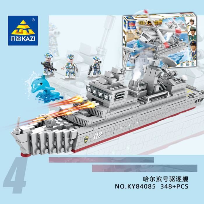 Bloks 84085 Destroyer Harbin, jeu de blocs de construction, jouet pour ...