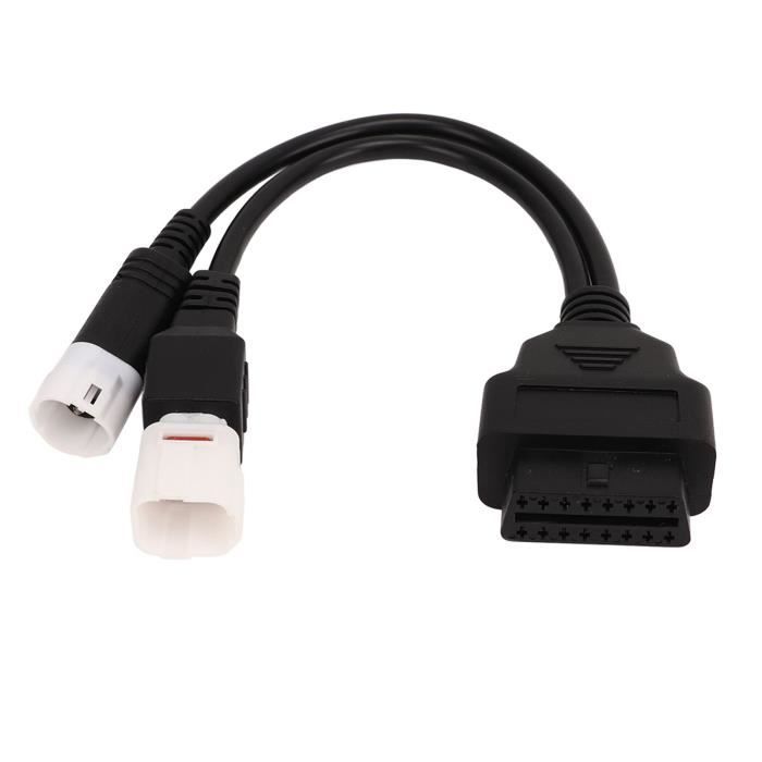 Minifinker câble adaptateur OBD2 minifinker Câble OBD2 pour moto Câble ...