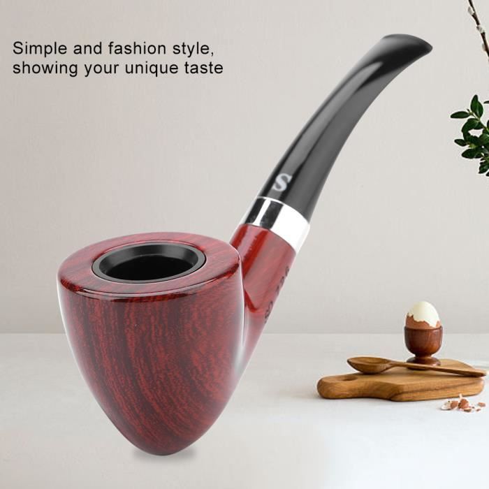 Mothinessto pipe à fumée avec filtre Pipe à fumée en bois, Pipe à ...