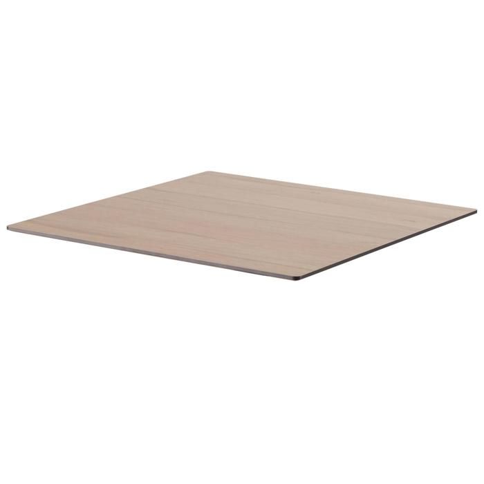 Plateau de table stratifié 60x60 cm chene clair - Oviala - Cdiscount Maison