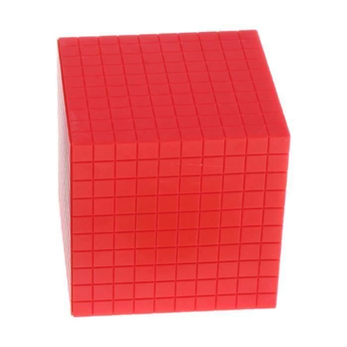 Montessori Decimal Cube Jeu Educatif Enfants Montessori Jouets de ...