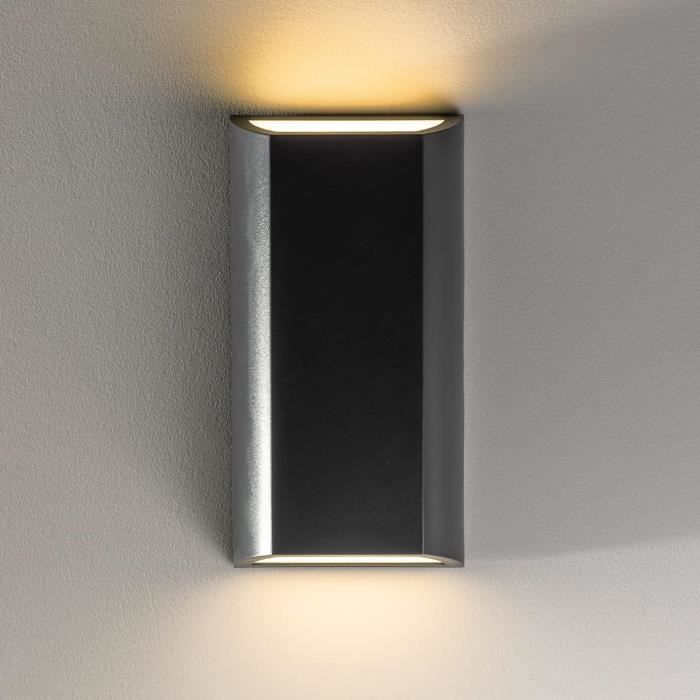 Applique D'Extérieur Led Rectangulaire Gris Foncé, Ip65, 4000K[J6024 ...