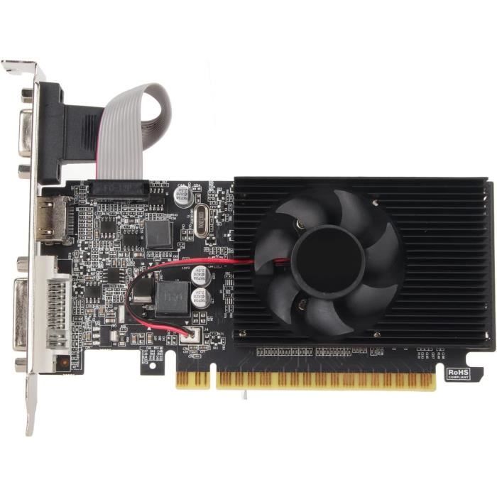 Carte Graphique Discrète Gt610 1 Go, Carte Graphique Pc De Bureau 64 ...