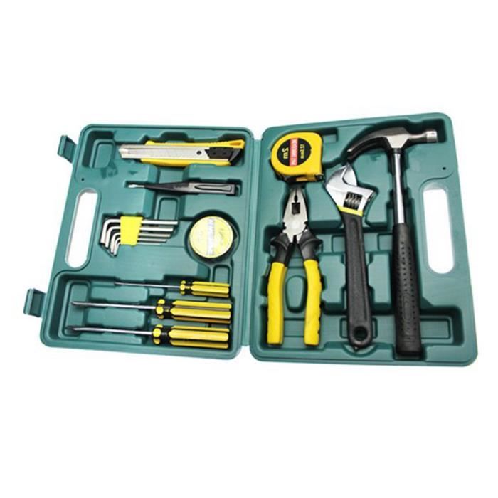 16 PièCes SéRies Kits D'Outils de RéParation de Voiture Multifonctions ...