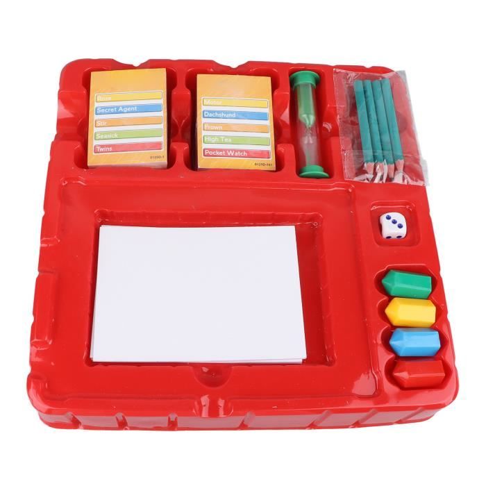 Jeu de société - SURENHAP - Pictionary Dice - 2 cartes - 1 dé - 4 ...