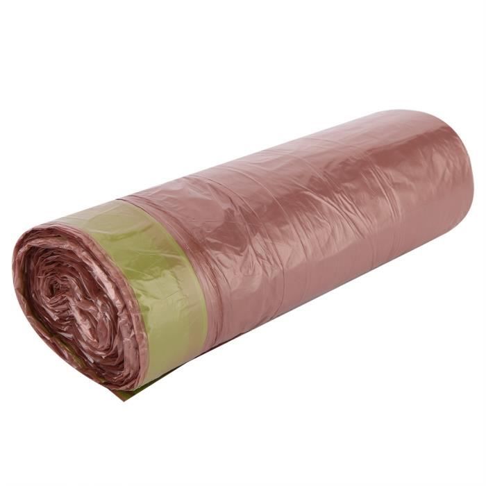 Tbest Sac poubelle Sacs à ordures, 40 sacs à ordures dégradables ultra ...