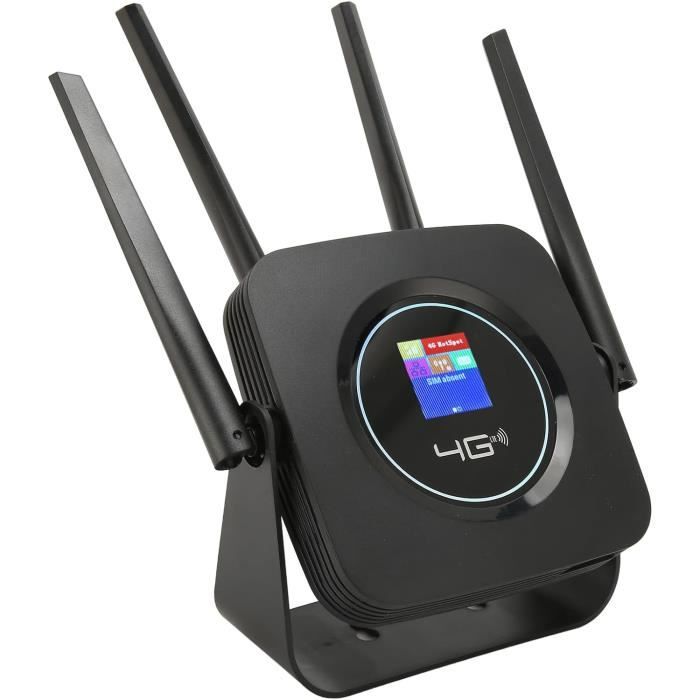 Routeur Sans Fil 4G Lte Professionnel, Haute Vitesse 300Mbps, Hotspot ...
