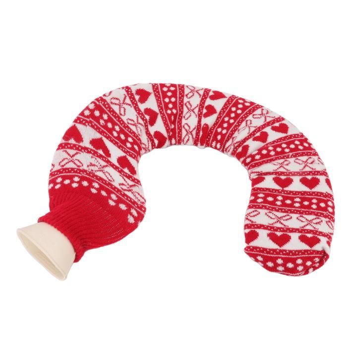 Sac à eau chaude en forme de U souple 1L avec couverture souple pour ...