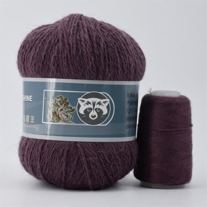 Fil de laine mérinos grossière tricoté à la main 70g pour fil de ...