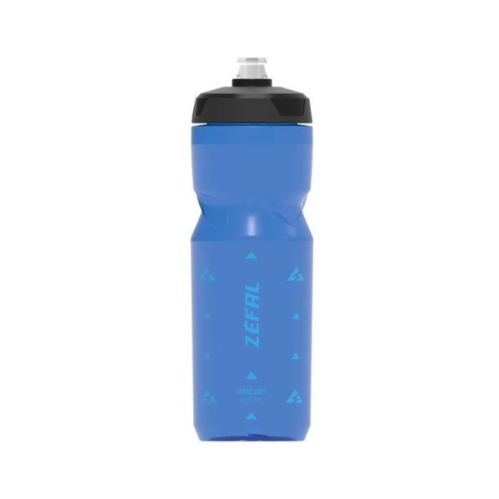 Bidon - ZEFAL - Sens Soft - 800 ml - Bleu - Polypropylène - Ergonomique ...