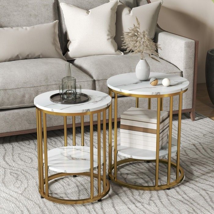 Table Basse Design Blanc 2
