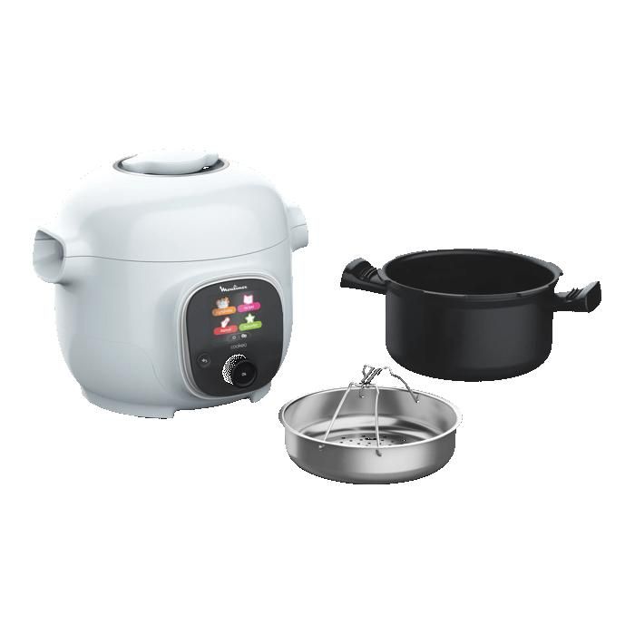 MOULINEX Cookeo Mini Multicooker - Light Blue 150 recipes CE880410 ...