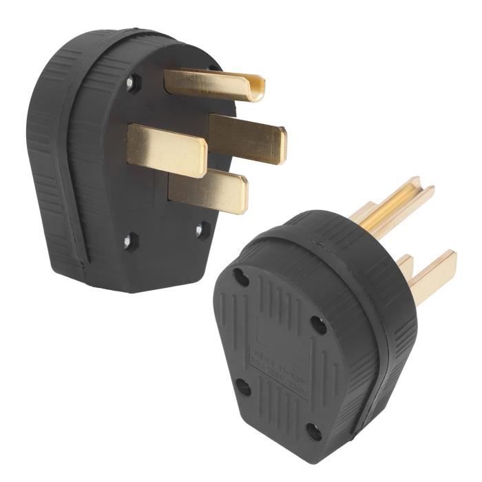 Prise d'alimentation - TBEST - NEMA 14‑50P - 50A 125V/250V - Plastique ...