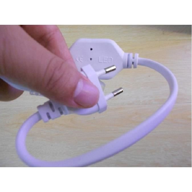 VINSOO®25m bleu SMD 5050 AC 220V conduit bande souple de lumière 60LEDs ...