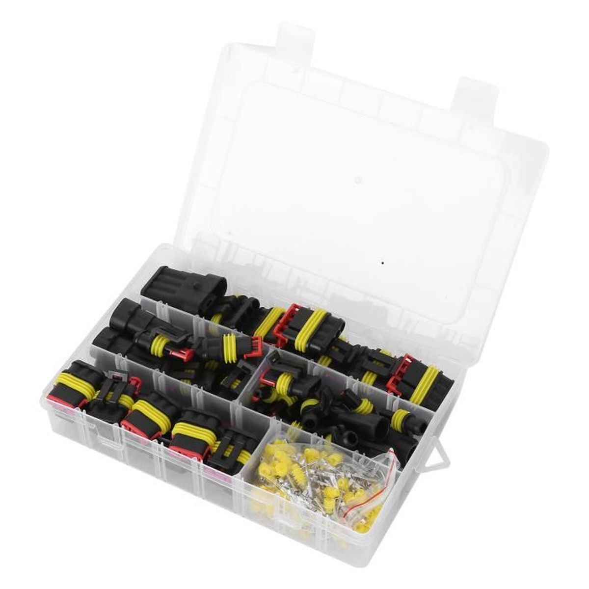 AUN-Kit de prise de connecteur de fil automatique pour moto Kit de connecteurs de fil électrique ...