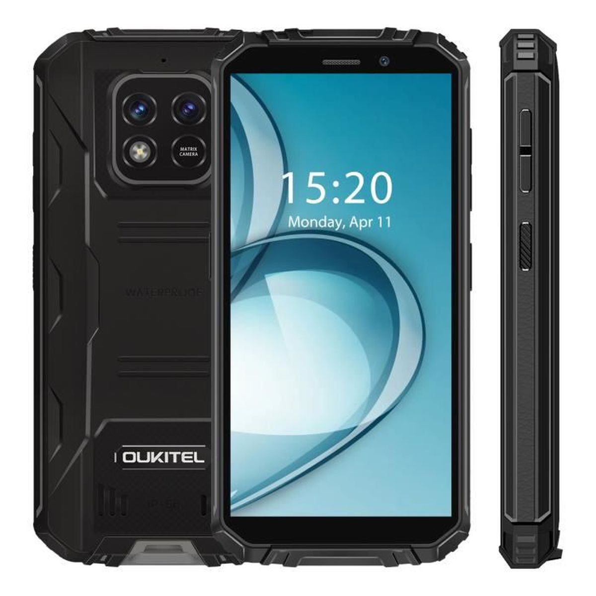 OUKITEL WP18 Smartphone Robuste 12500mAh 5.93" écran 4Go + 32Go IP68 ...