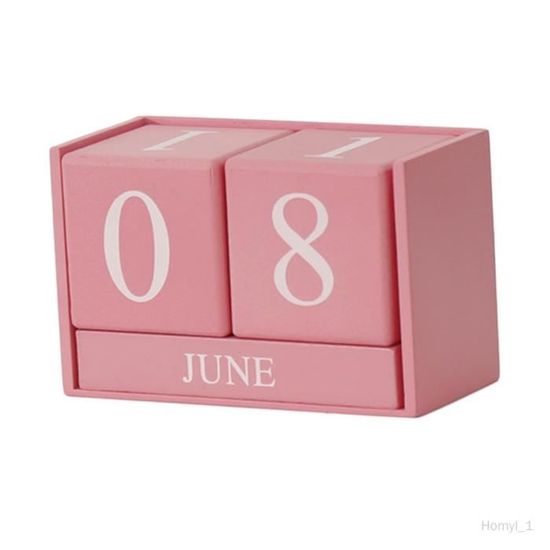 Bloc de bureau permanent calendrier de table bricolage créatif ...