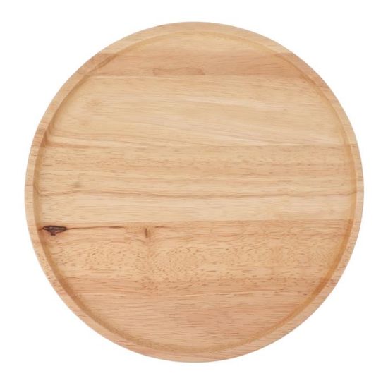 Plateau rond en bois - SHIPENOPHY - 30 cm - Stable - Écologique ...