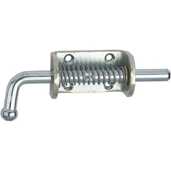 Verrou À Ressort, Pêne Rond Coulissant, Longueur 150Mm, Sans Gâche ...