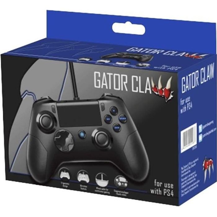 Manette pour Playstation 4 - Gator Claw - SA5288 - Sticks inversés ...