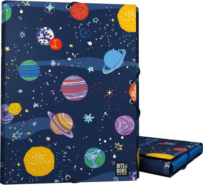 Classeur scolaire 3 rabats | Carton doublé | Couverture rigide | Format ...