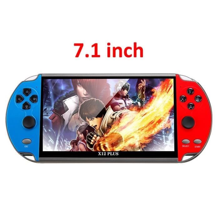 X12 Plus - Console de jeu vidéo X12 PLUS Portable, avec écran LCD de 7 ...