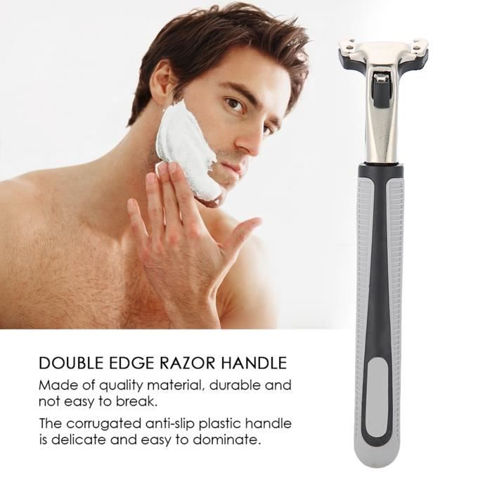 Porte-rasoir manuel à double couche à l'ancienne, spécial pour les ...