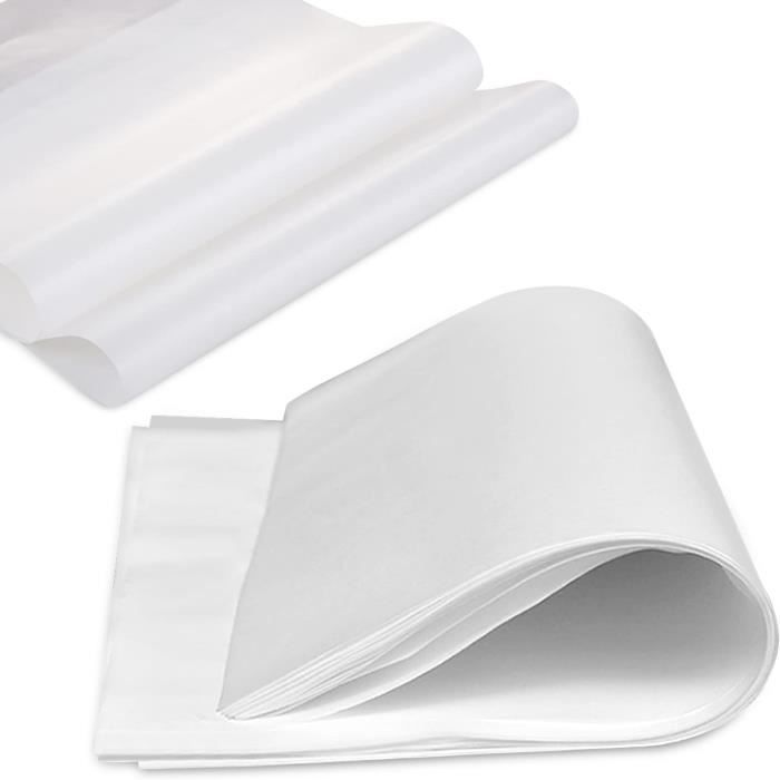 Lot de 100 tapis de cuisson carrés en papier sulfurisé anti-adhésif, 23 ...