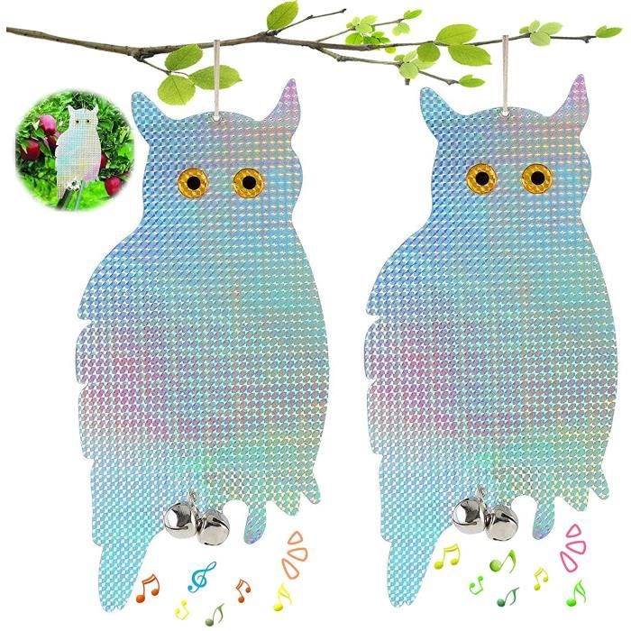 Hiboux Anti-colombes,2 pièces hibou réfléchissant,Forme d' hibou ...