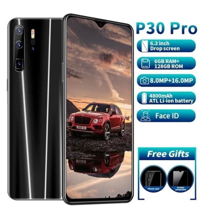 P30 Pro 6.3 Pouce Écran HD plein Version Mondiale Smartphone ID VISAGE ...