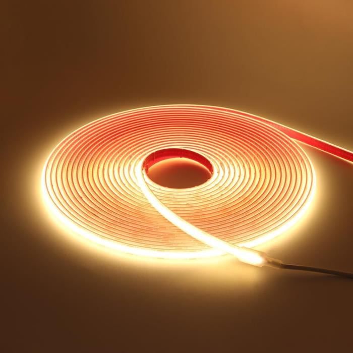 12V Ruban Led Cob Autocollant, 320Leds-M Ip68 Étanche Super Lumineux ...