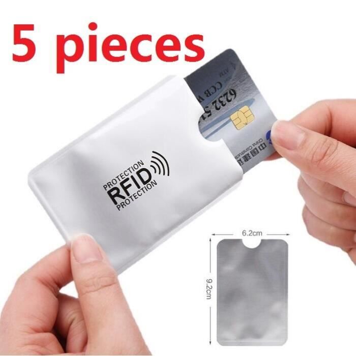 Porte-Cartes R25XB Credit Card Holder Aluminum Box Card Wallet RFID PU ...