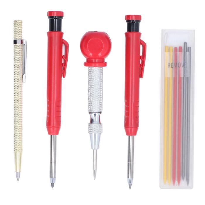 10 Pièces Outils De Marquage Scriber Kits De Crayons De Charpentier ...