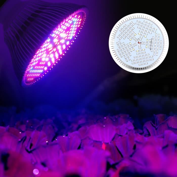 Fafeicy Ampoule LED 100W E27 Spectre Complet pour Plantes - Croissance ...