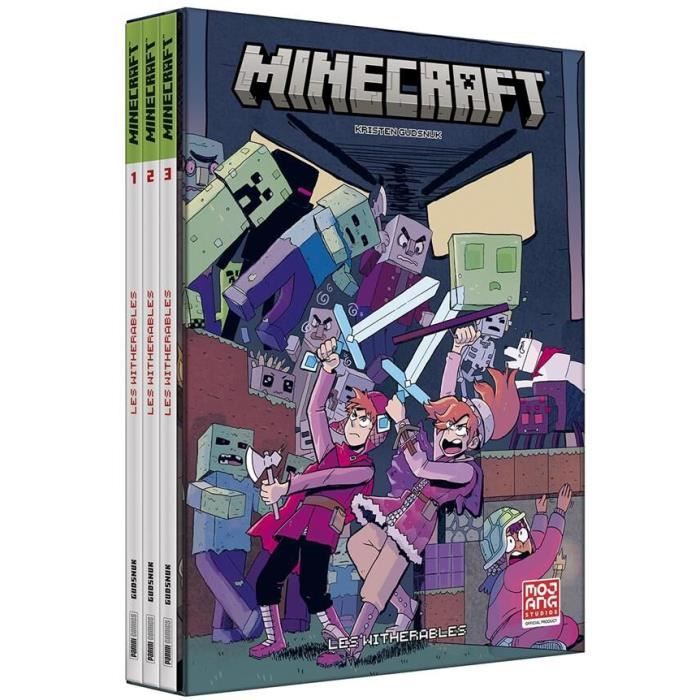 Livre-Coffret - Minecraft - Coffret Intégral Bd Officielle Minecraft ...