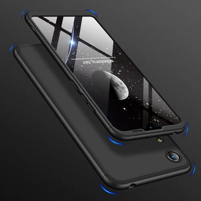 Etui Housse HUAWEI Honor 8A,Noir 360 Degres Anti-rayures Anti-choc ...