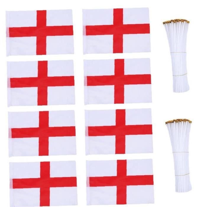 Drapeau National Stick, Mini Drapeau Mini Flag Blanc Couleur vivante et ...