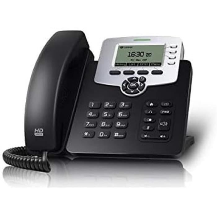 Téléphone IP 3 lignes NILOX - écran graphique 3,2" rétroéclairé, 35 ...