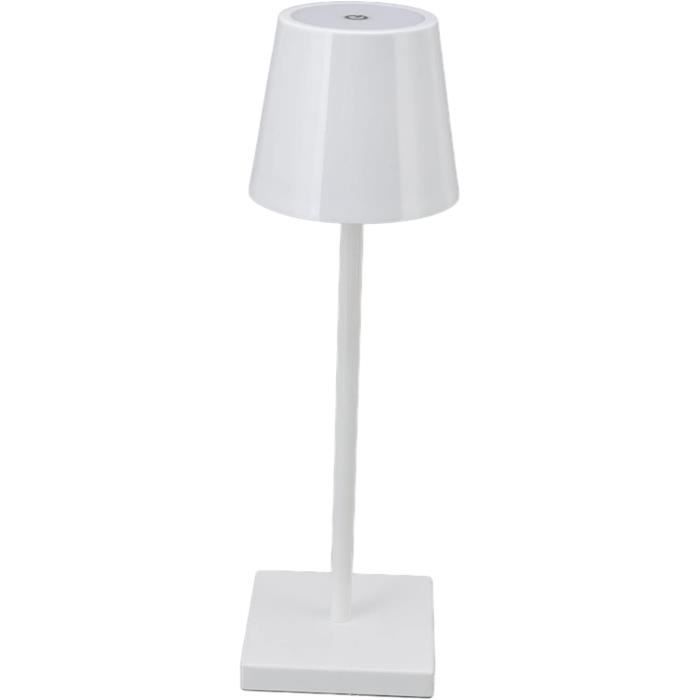 Lampe De Table Led, Interrupteur Tactile Rechargeable Dimmable Simple ...