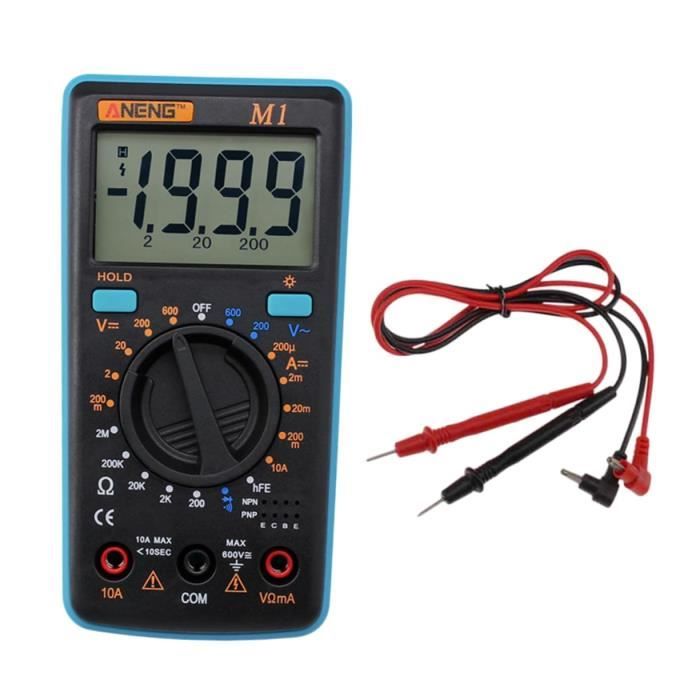 Voltmètre - Multimètre Numérique Multimètre À Sélection Automatique ...