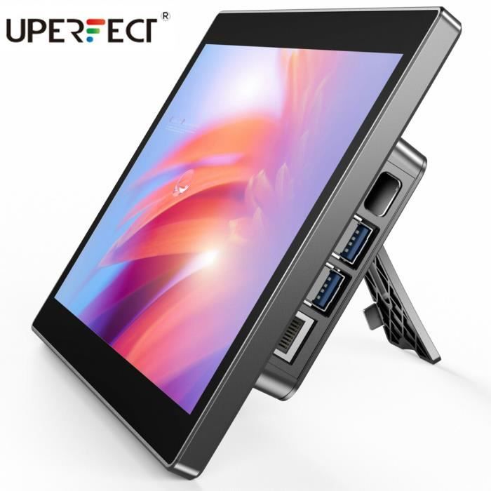 UPERFECT Moniteur LCD HDMI à écran tactile de 10,1 pouces avec cadre ...