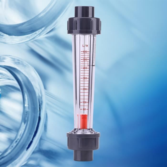 KAI-débitmètre LZS-15D 60-600L/H Tube en Plastique Liquide, Débitmètre ...