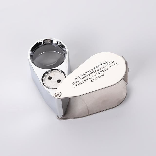 Loupe optique 40x YWEI - modèle NO.9890 - lentilles optiques en métal ...