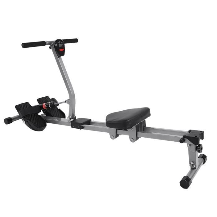 JINZN rameur en métal Machine à ramer en acier Cardio Rower Workout ...