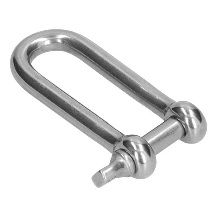 Long D Manille 304 En Acier Inoxydable Droite Ancrage Vis Pin Chaîne ...