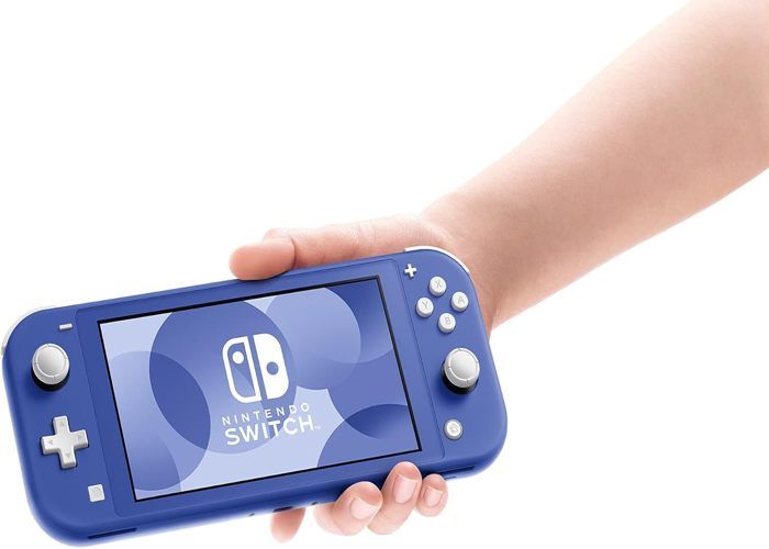 Console de salon - NINTENDO - Switch Lite - 32 Go - Bluetooth - Bleu ...