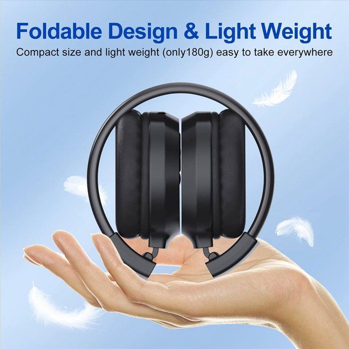 3X Casque Radio FM Sans Fil Portable, RéCepteur de Casque Radio FM ...