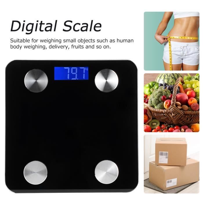 Balance électronique portable KIMISS - Échelle de poids numérique 3kg ...