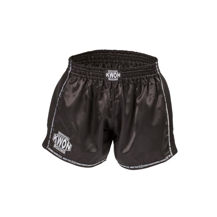 Short de boxe Thaï enfant Kwon Evolution - noir - 12 ans - Cdiscount Sport