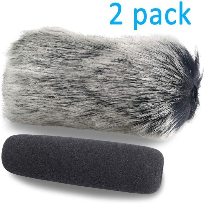 Microphone Bonnette Anti-Vent En Mousse Avec Filtre Anti-Pop En ...
